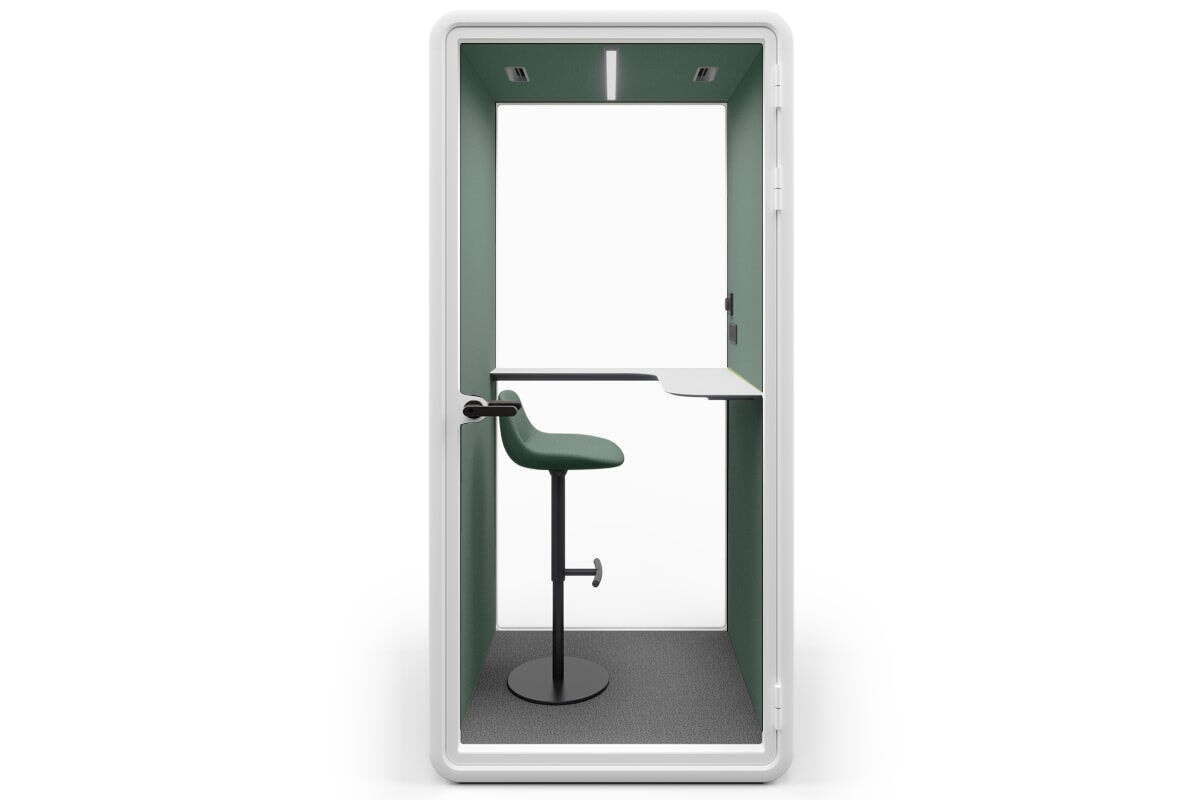 Uplifting Nest Phone Booth - Echo Panel with Fabric | Uplifting Solutions